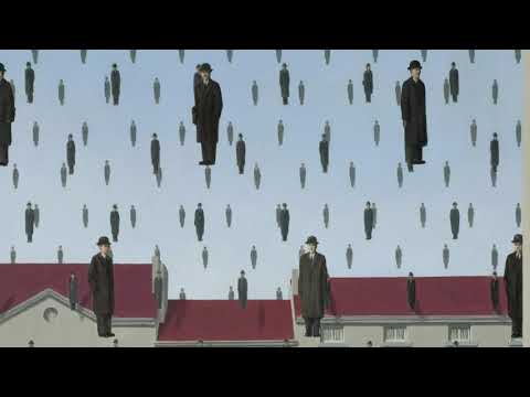 Golconda- René Magritte (resim okuma)