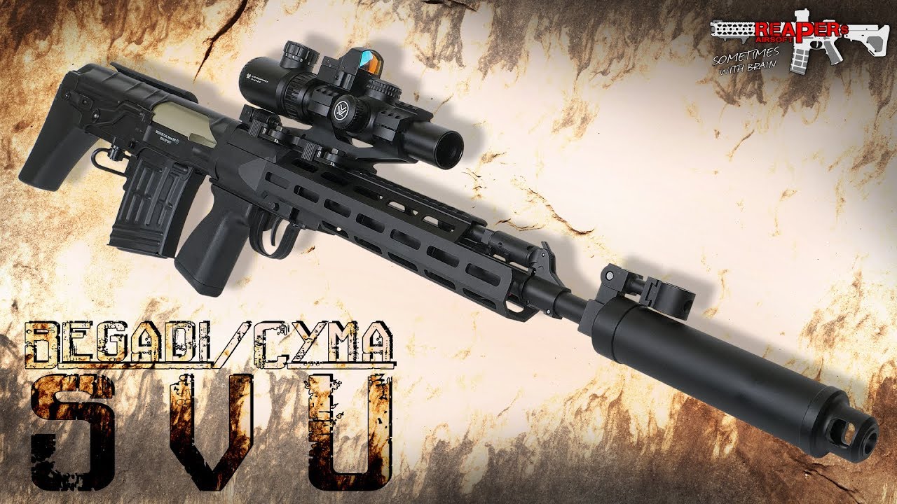 [Review] Begadi/Cyma Dragunov SVU - S-AEG (OTs-03 mit M-LOK) 6mm ...