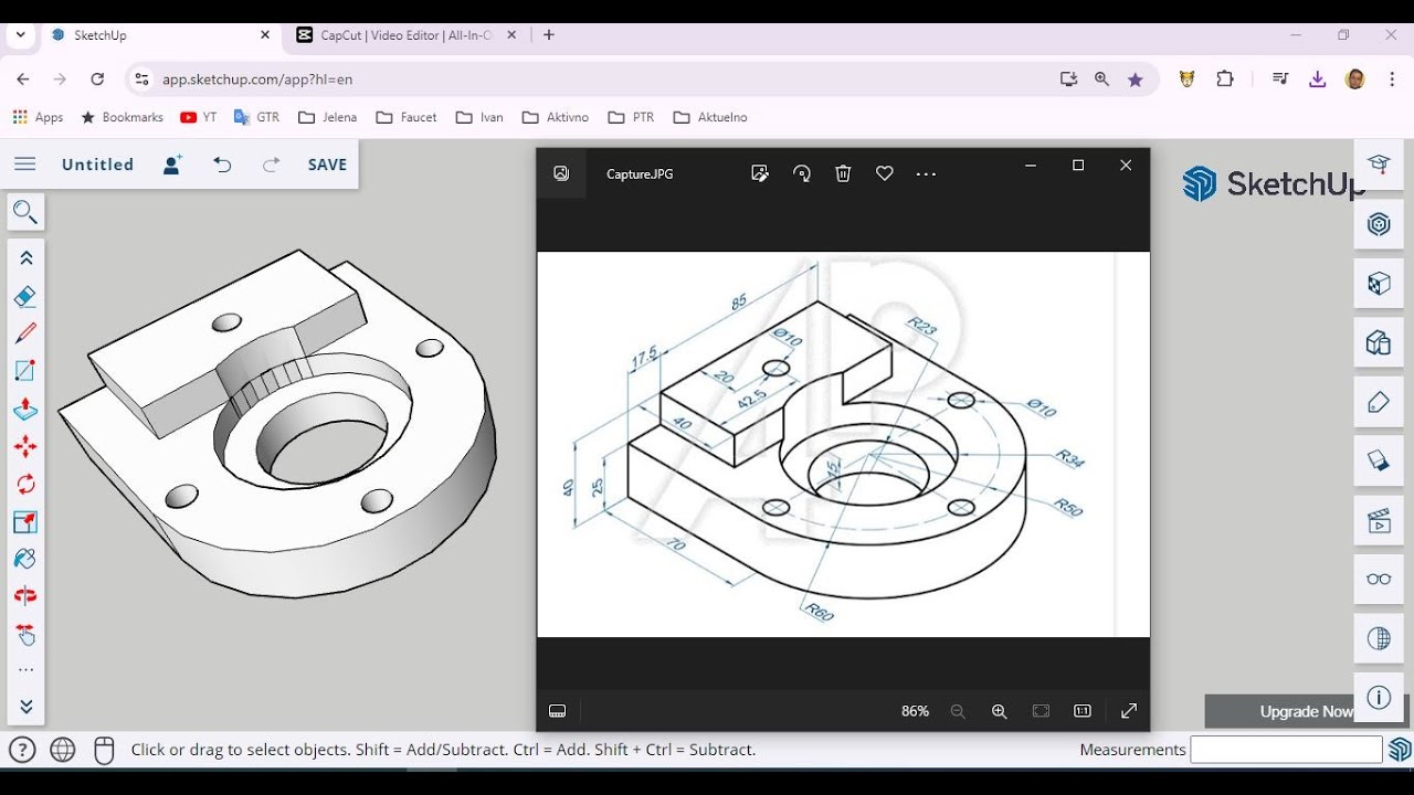 SketchUp - Web app - Tutorial for Beginners in 12 MINUTES! [ COMPLETE ...