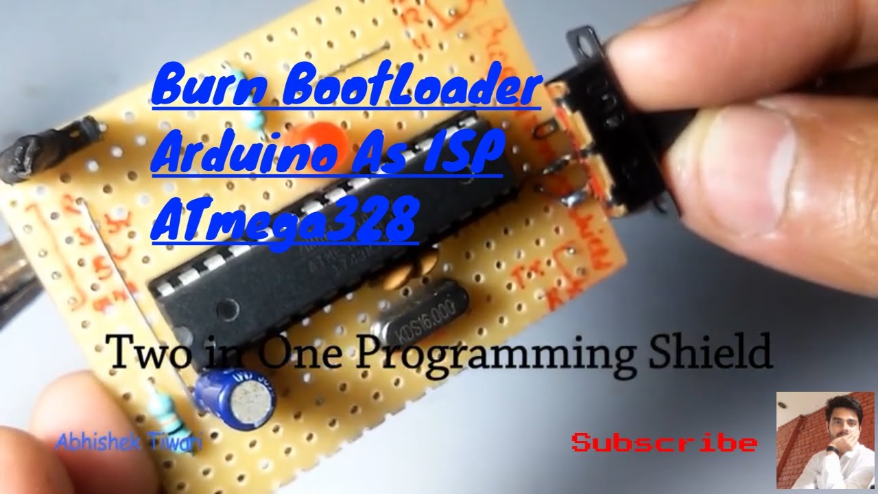 Program A Atmega328 Burn Bootloader Arduino As Isp Programming 2924