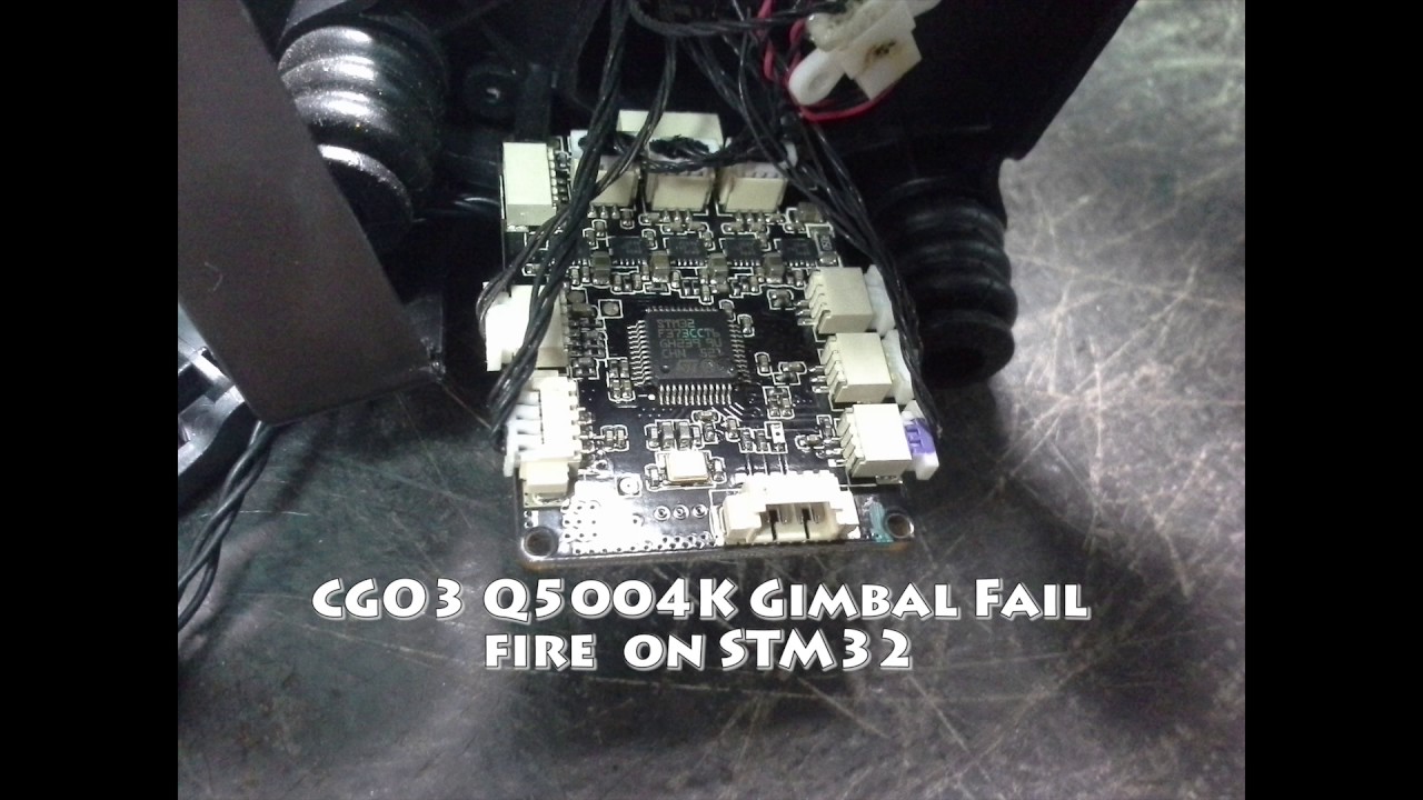Q5004K Gimbal Board Problem no spare part support ? - YouTube