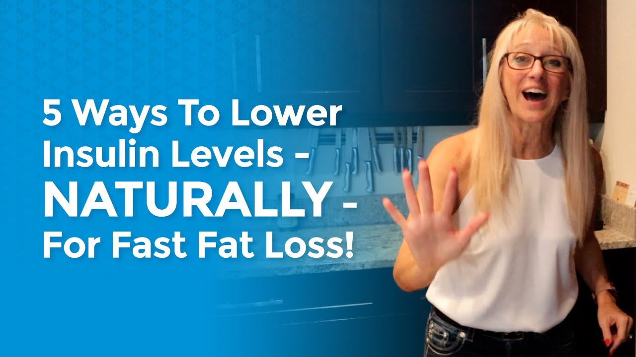 5 Ways to control insulin levels - NATURALLY - For fast fat loss!🔥🎯 ...