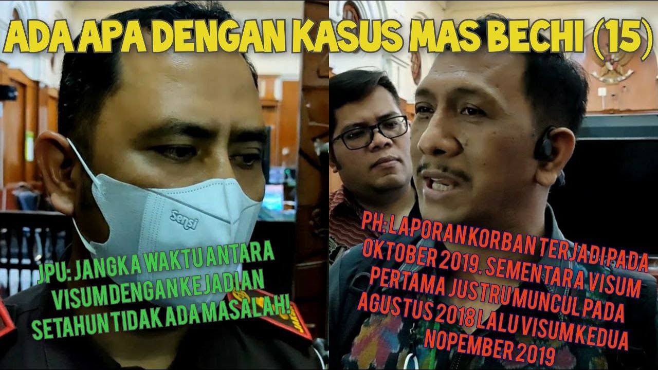 Ada Apa Dengan Kasus Mas Bechi (15) - YouTube