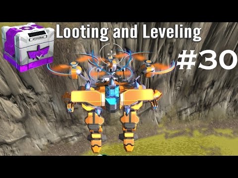 Robocraft | Part 30| Leveling and Looting | FLYING MECH! | Robocraft ...