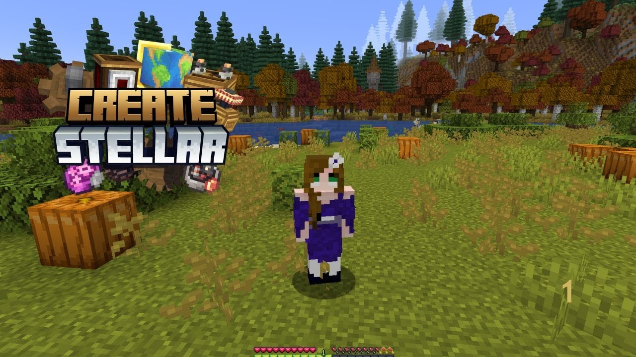 Getting Started with Minecraft Create Stellar - YouTube