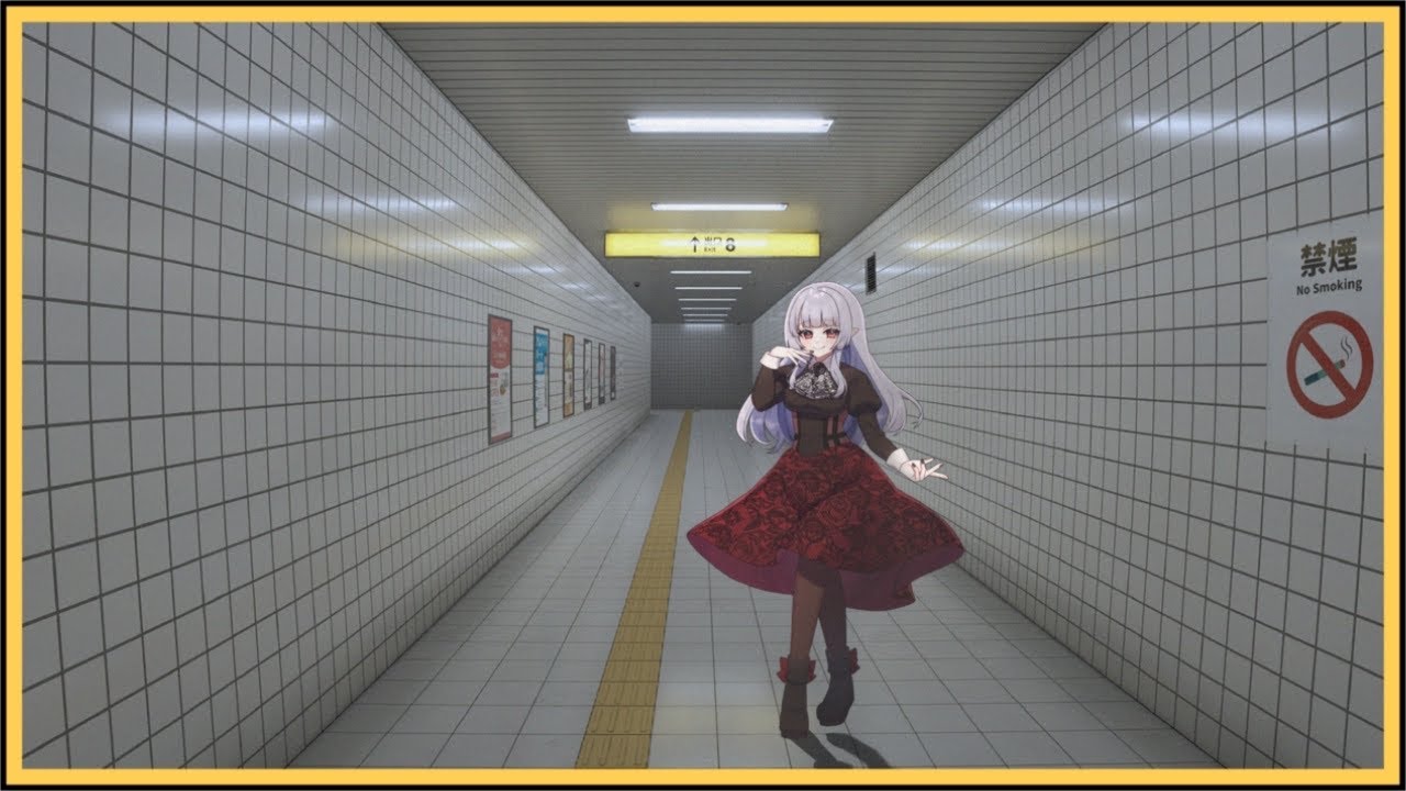 8番出口 】異変、再発見。／アーニャ‐Anya Vtuber【 #新人vtuber 】 - YouTube