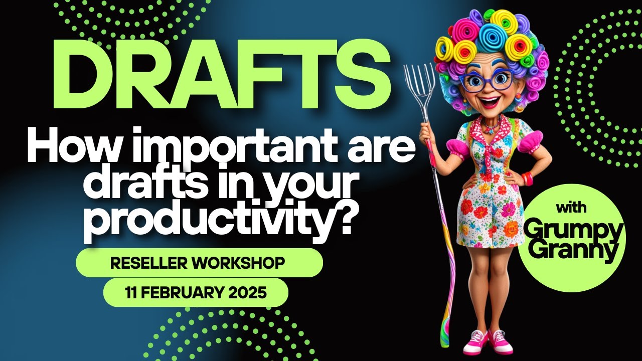 Reseller Workshop 11 Feb 2025 eBay Drafts and Productivity Is Being Busy REALLY Being Productive ...