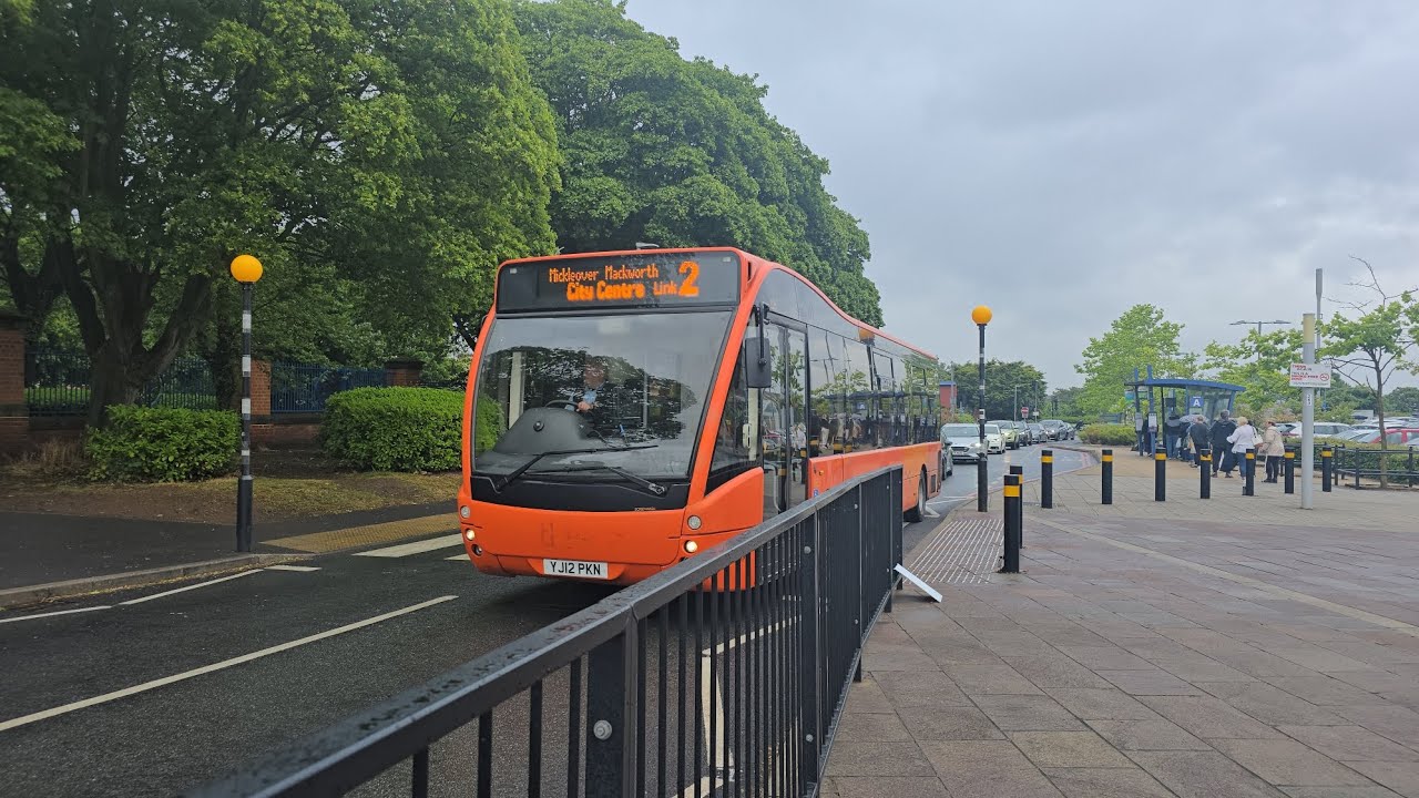 Buses at Royal Derby Hospital 27/05/25 - YouTube