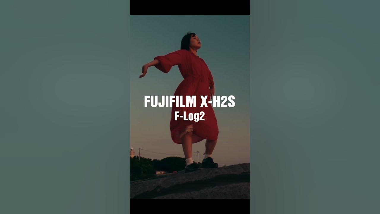 FUJIFILM X-H2S 4K 422 10bit F-Log2 - YouTube