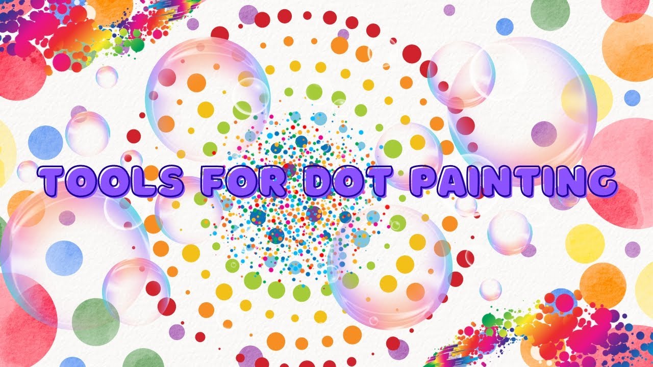 Tools for dot painting #oberezovart #olenaberezovska #art # ...