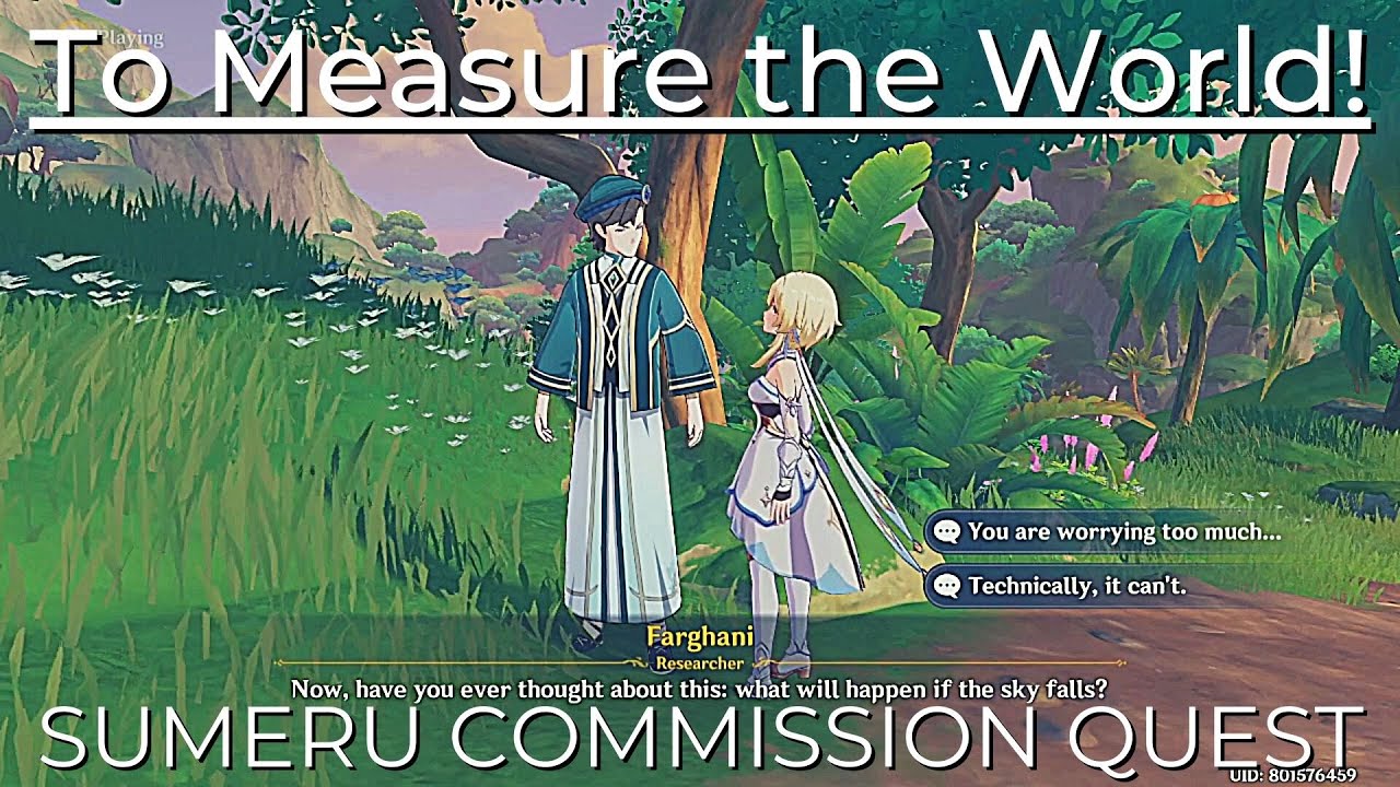 To Measure the World! | Sumeru Commission Quest - Genshin Impact - YouTube