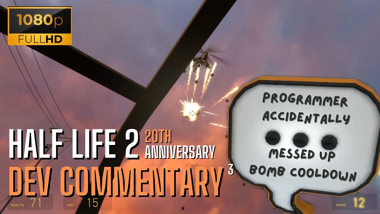 Water Hazard | HALF LIFE 2 (2004) GAMEPLAY DEV COMMENTARY [3] - YouTube