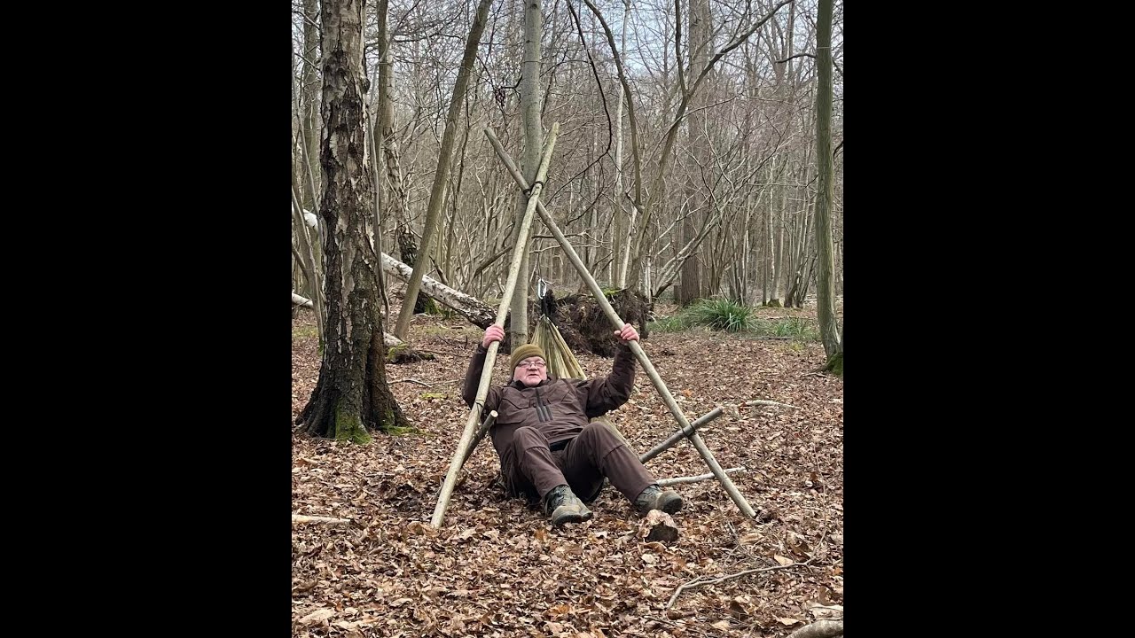 Freezing cold Sunday in the woods - YouTube