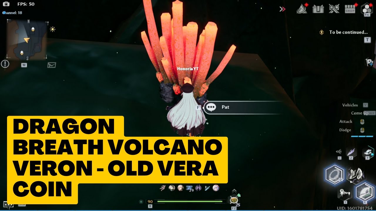 All Veron/Old Vera Coin Location | Dragon Breath Volcano [TOF] - YouTube