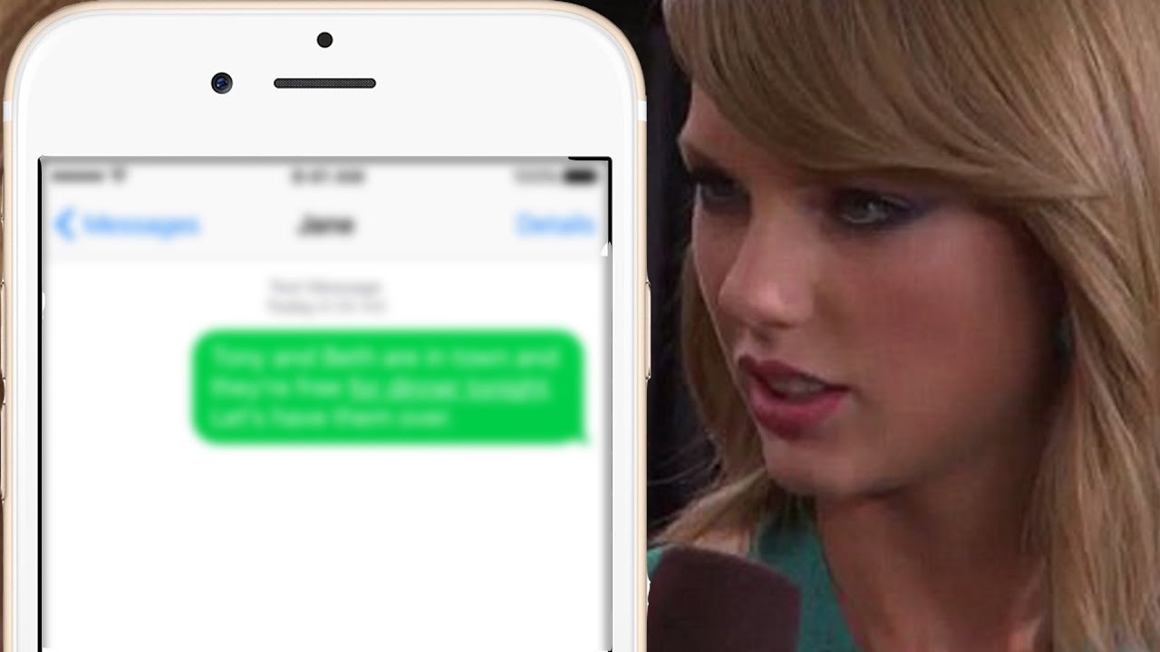 Taylor Swift Text Messages Released Amid Scooter Braun / Justin Bieber ...