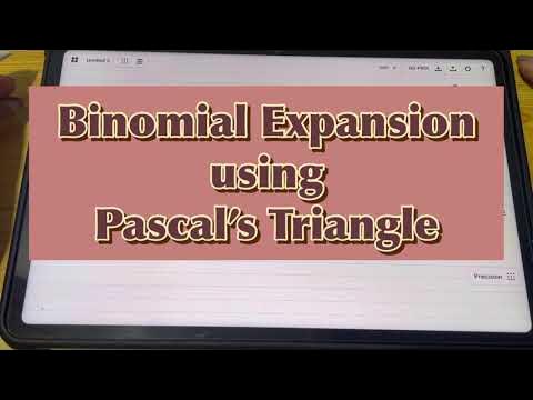 Binomial Expansion Using Pascal Triangle | Pre-Calculus | Tagalog Explained - YouTube