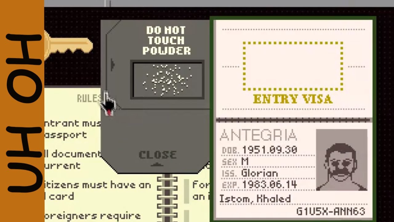 Khaled Istom | Papers Please | Day 20 - YouTube
