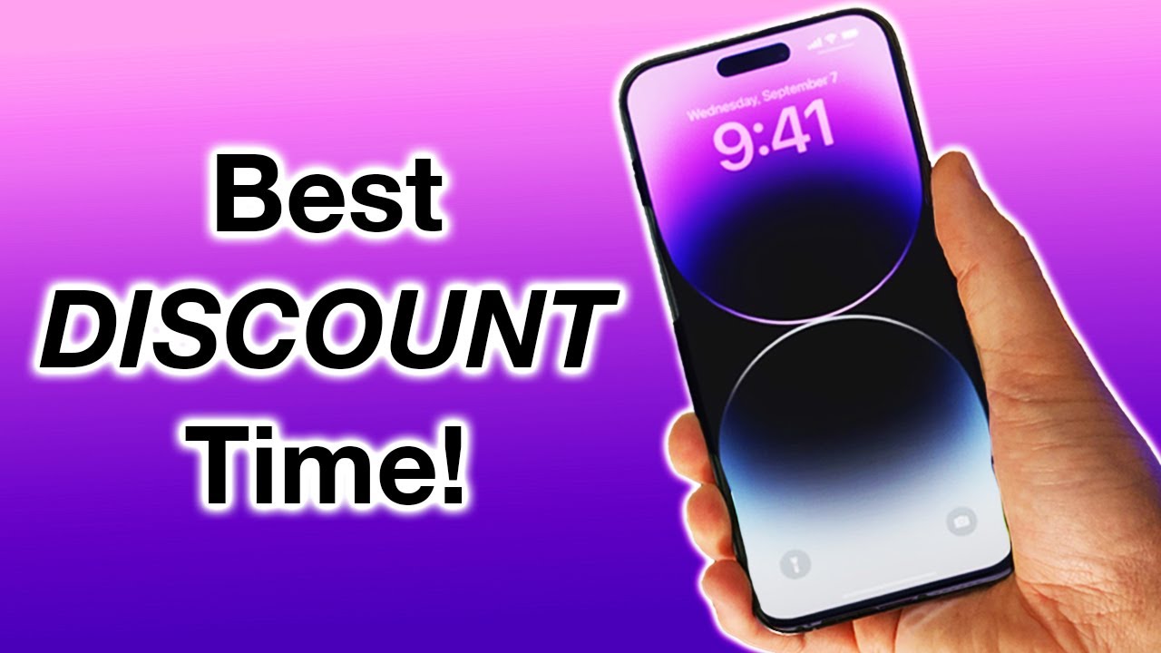 iPhone 14 Pro Max - BEST DISCOUNT Time Revealed!! - YouTube