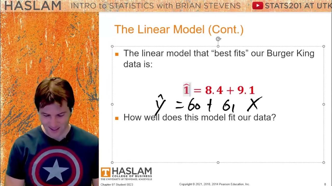 Basic Statistics Pt 7: Regression Part 1 - YouTube