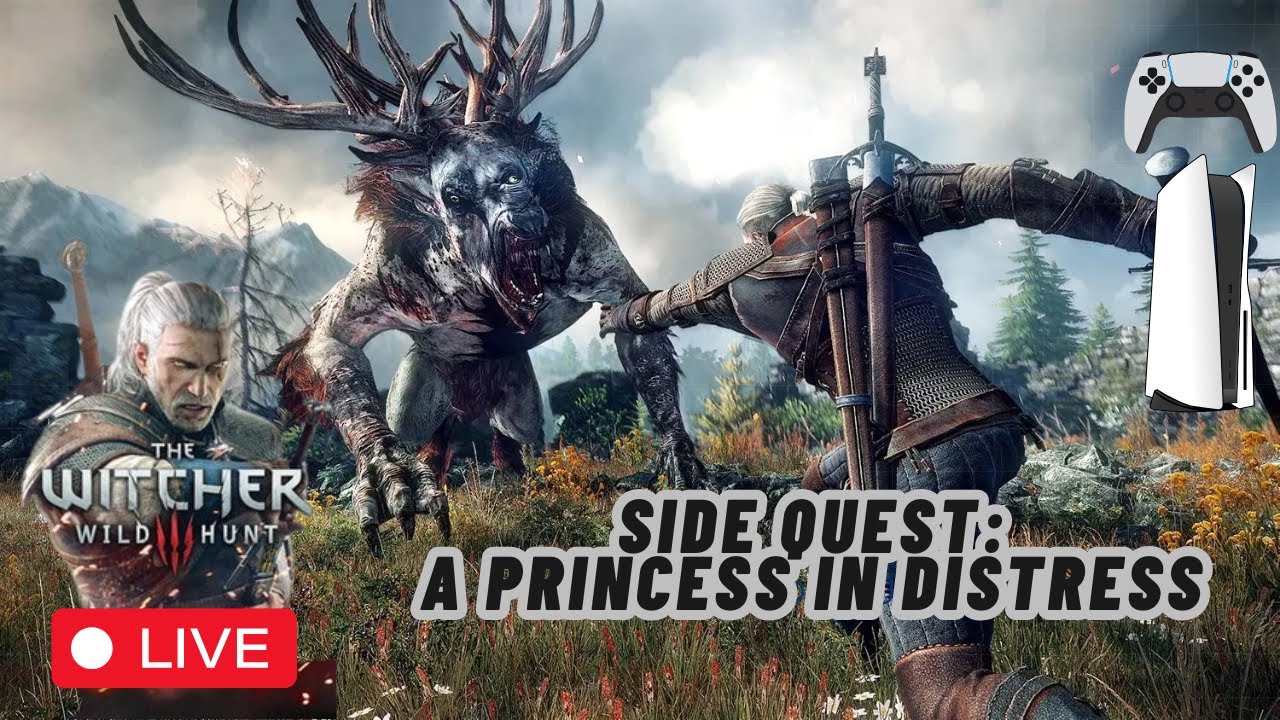 A PRINCESS IN DISTRESS - THE WITCHER 3 WILD HUNT - YouTube