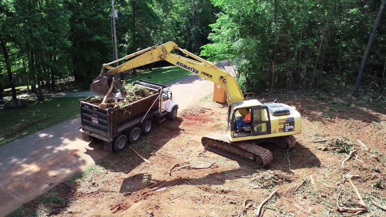 LTS Construction of Huntland TN land clearing project 6 - YouTube