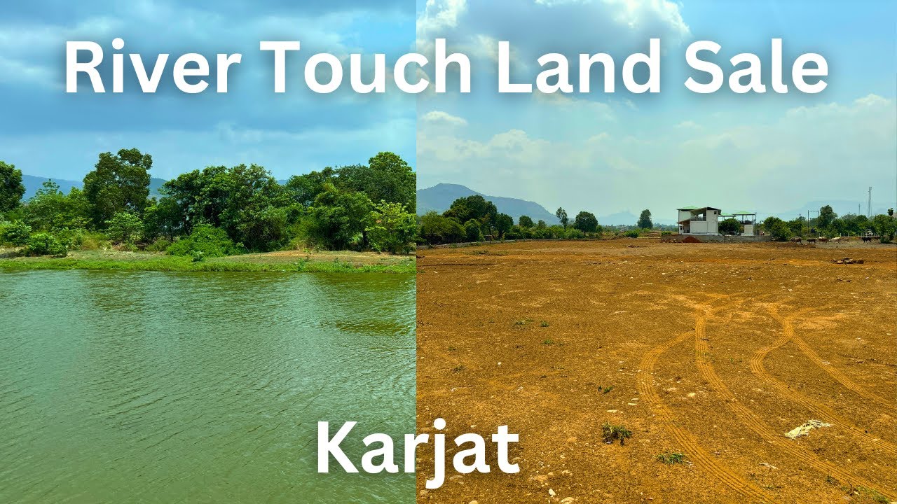 85 Guntha River Touch Plot Sale With Road Touch - YouTube