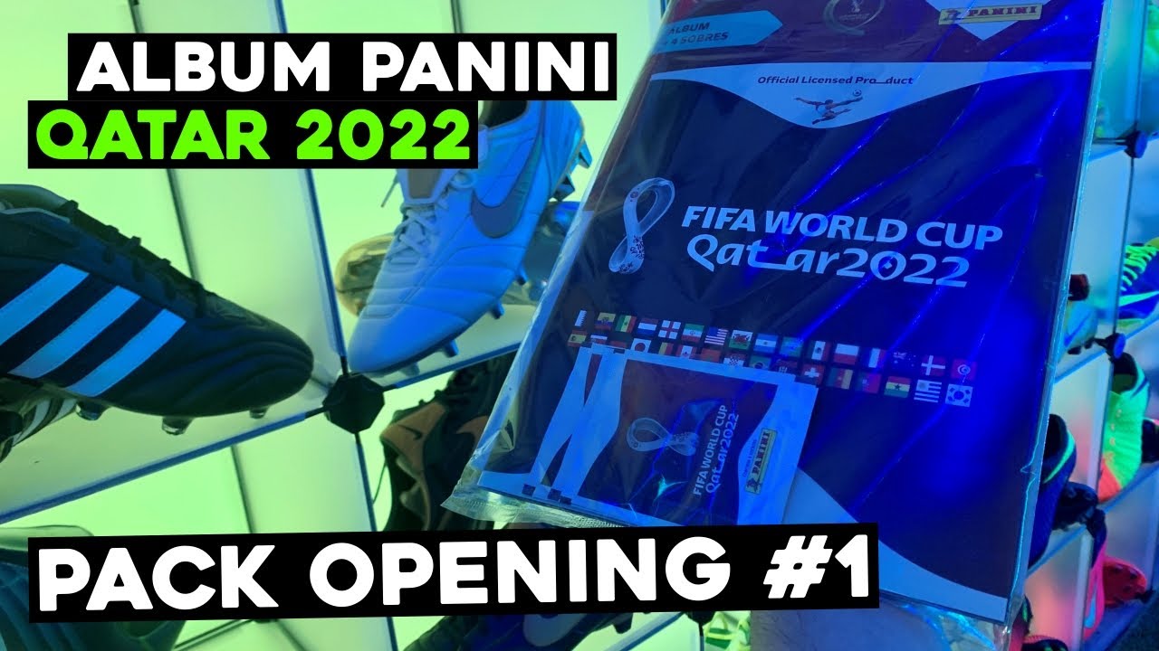 PACK OPENING #1 | Album PANINI QATAR 2022 - YouTube