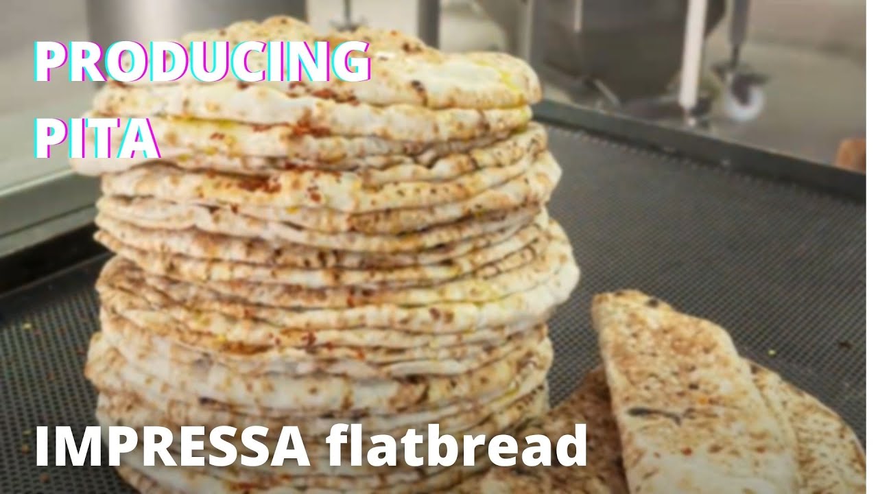 IMPRESSA flatbread | Producing pita bread | FRITSCH - YouTube