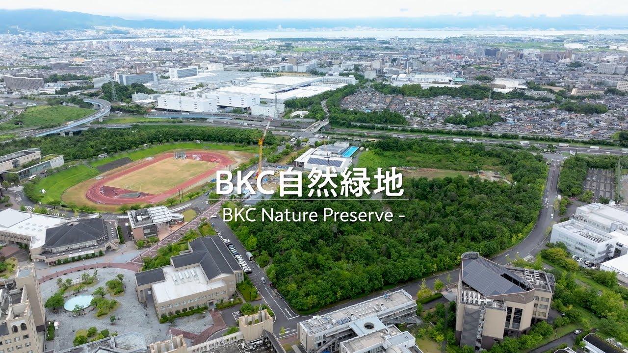 キャンパス内に豊かな自然 BKC自然緑地 - YouTube