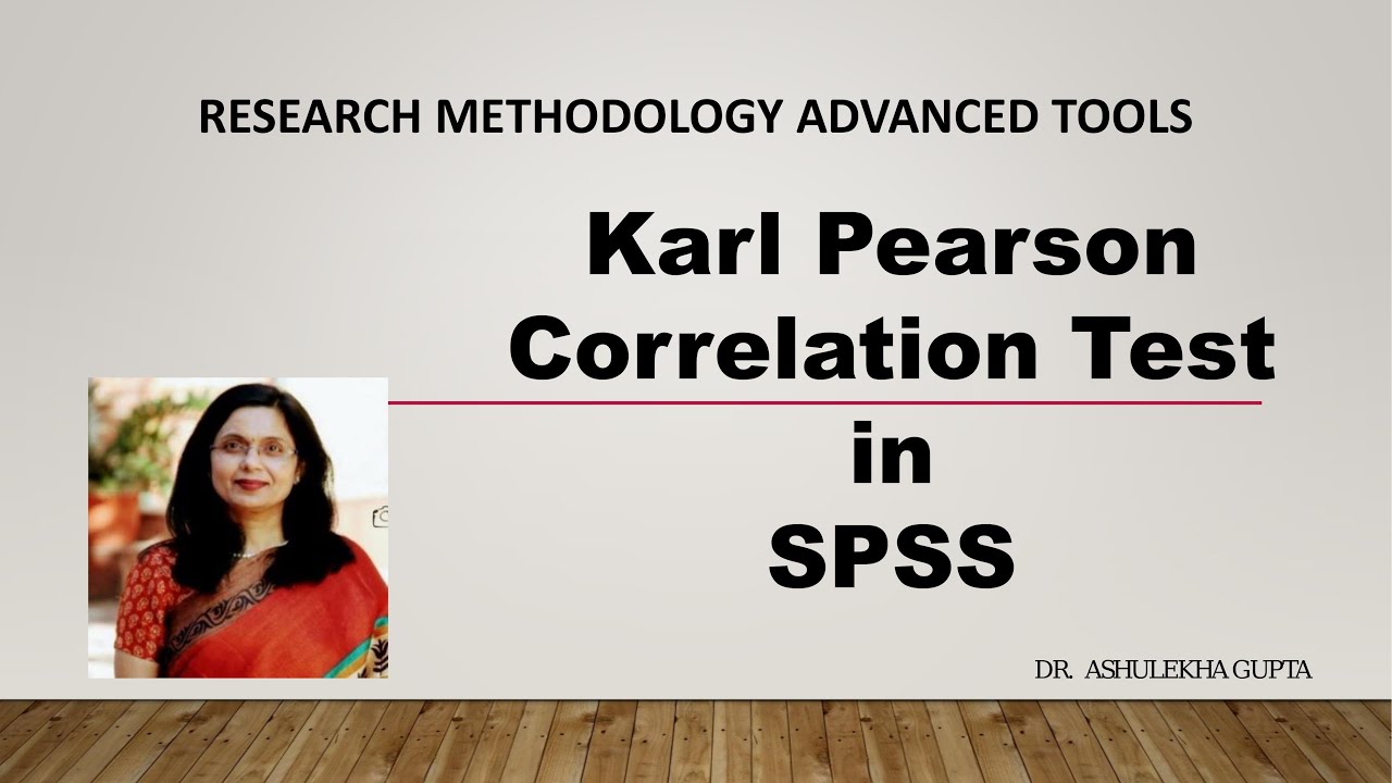 Karl Pearson Correlation Test in SPSS (spss)(example) - YouTube