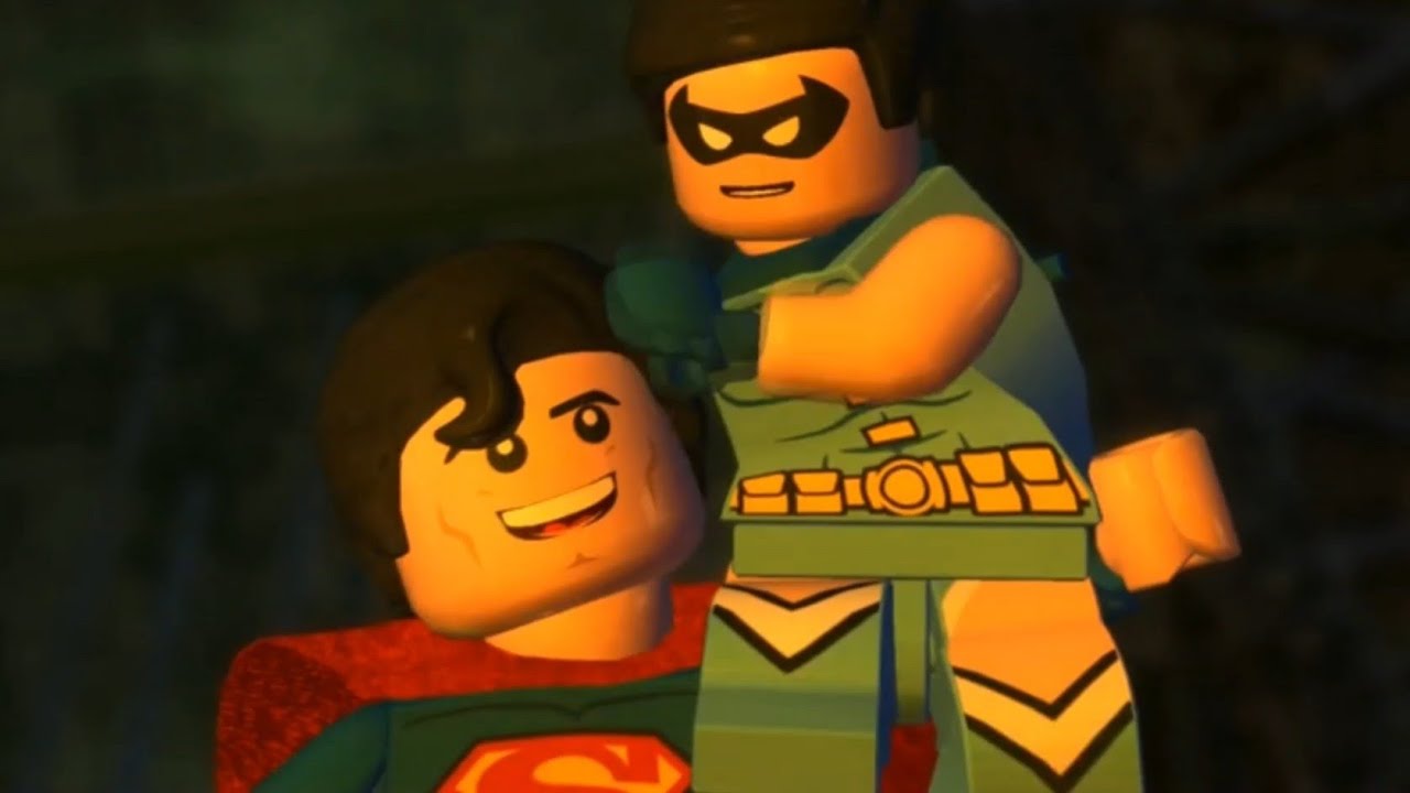 Batman and robin meets SUPERMAN! - YouTube