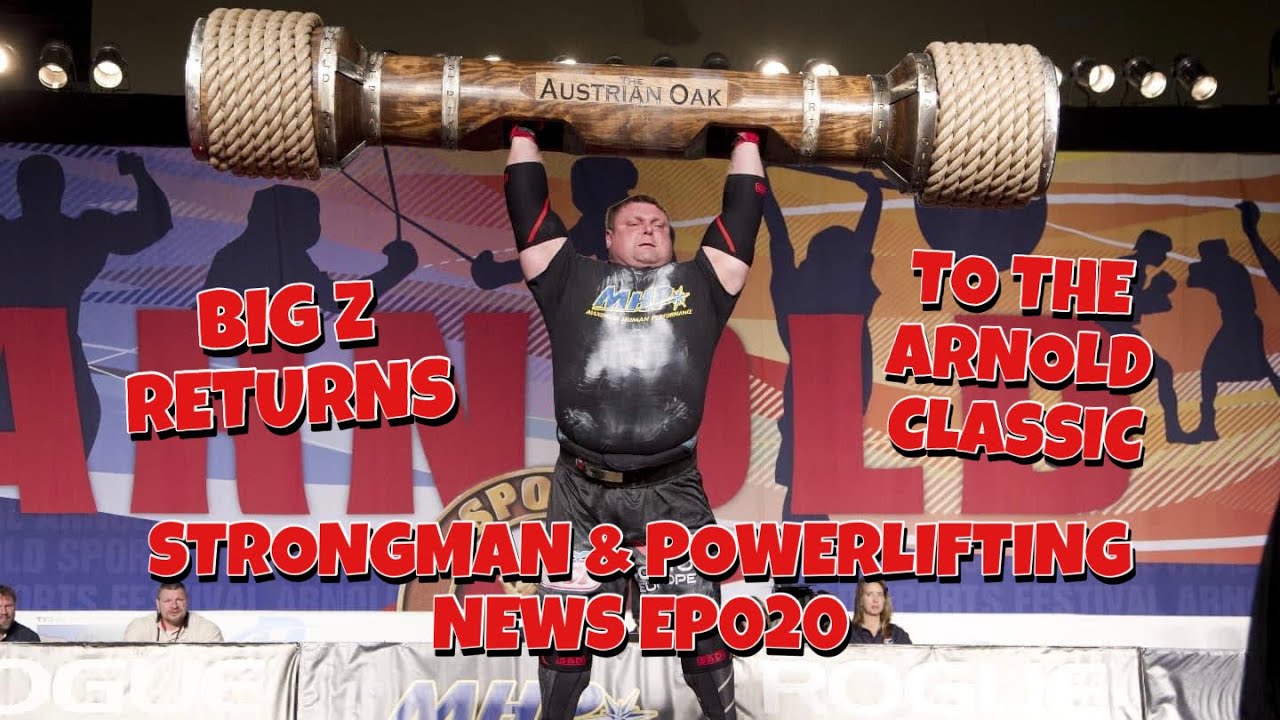 Zydrunas Savickas BIG Z Returns to the Arnold Classic! | Strongman ...