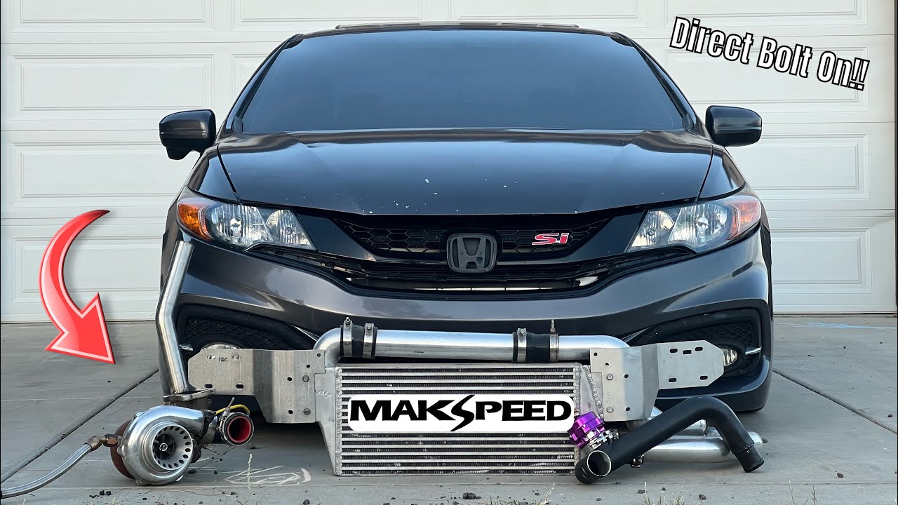 Finally BOOSTING The 9th Gen Civic Si!! - YouTube