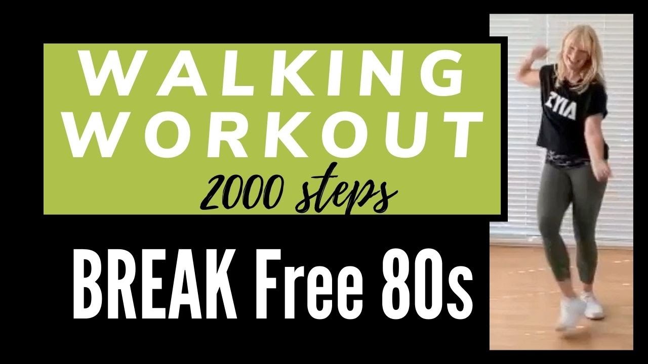 Step Back in Time: 80s Low Impact Walking Workout at Home - YouTube