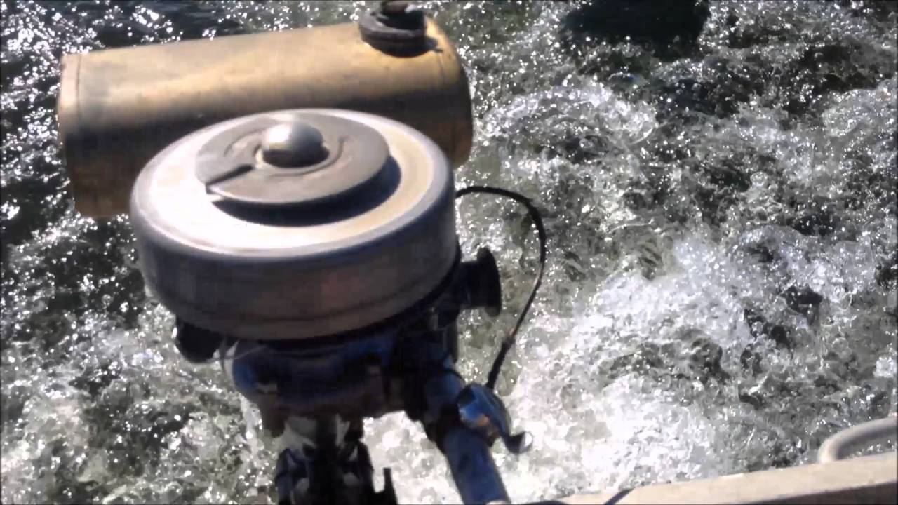 First run on the New Boat - YouTube