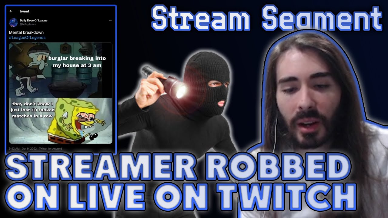 Charlie Reacts to Streamer Getting Robbed Live | MoistCr1tikal - YouTube