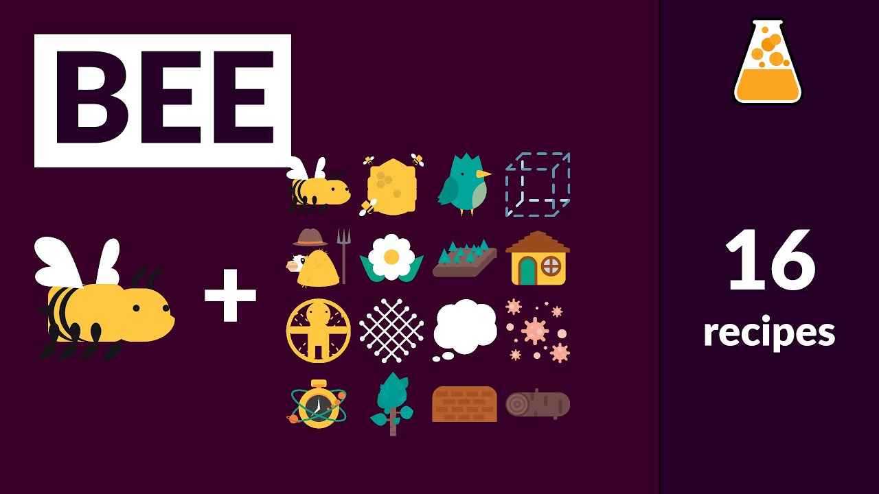 How to USE the BEE in Little Alchemy 2 - YouTube