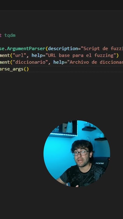Cómo Programar un Script en Python para Hacer Fuzzing Web #SHORTS - YouTube