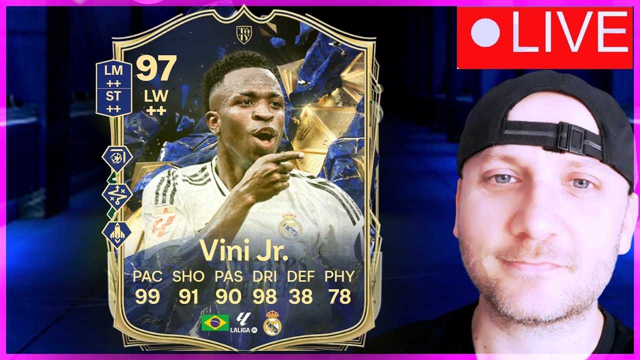 VINI TRAFIONY ! POTĘŻNY PACK OPENING TOTY FC 25 - YouTube