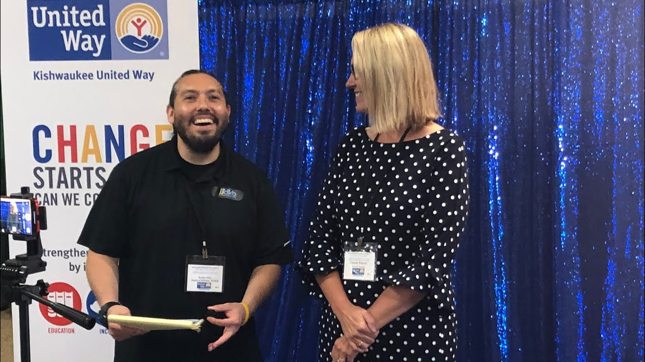 WDKB 94.9 Robby Cruz Blue Carpet Interviews Empowerment Luncheon # ...