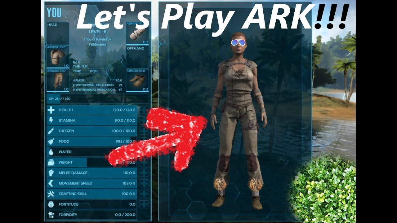 IM A CAVE WOMAN -Lets Play Ark, survival evolved - YouTube