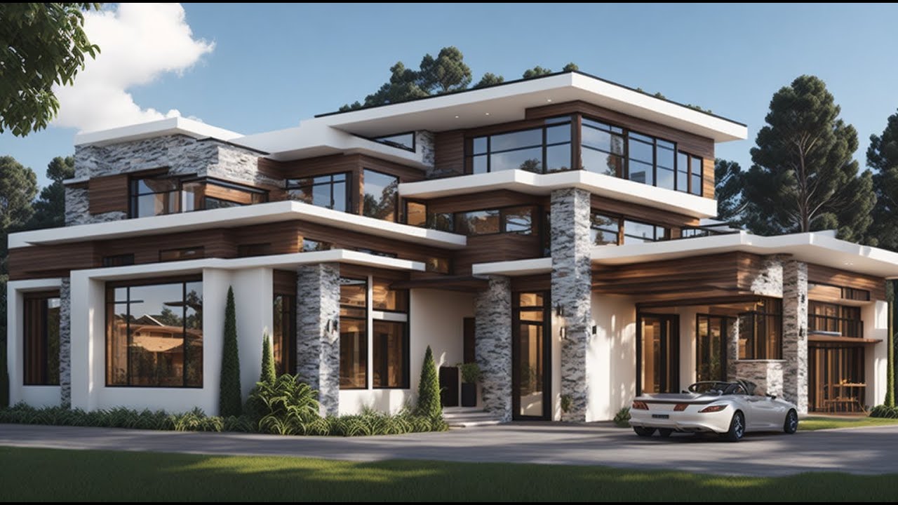 AI House Design | AI generated Homes | AI Architecture #architecture # ...