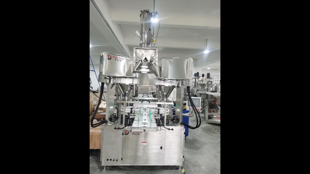 How to set cylinder and data for the Talc powder filling machine for ...