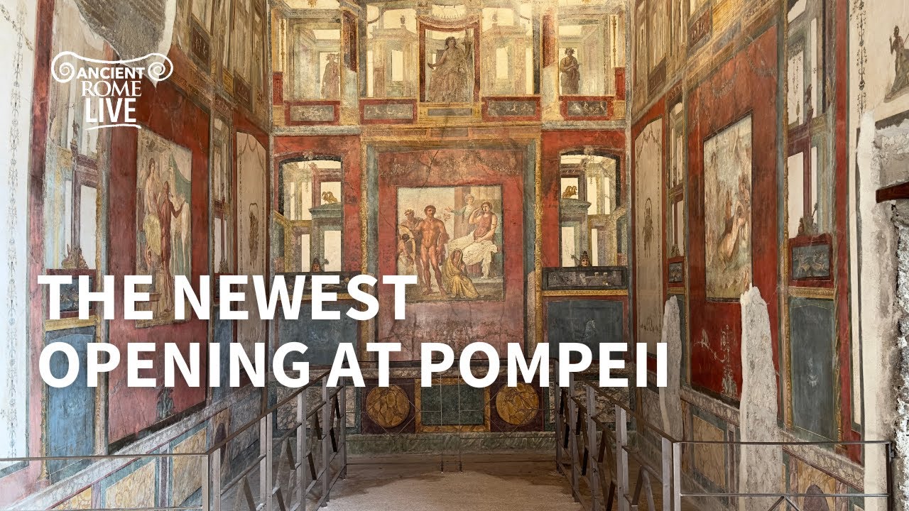 The Newest Opening at Pompeii: House of the Vettii - YouTube