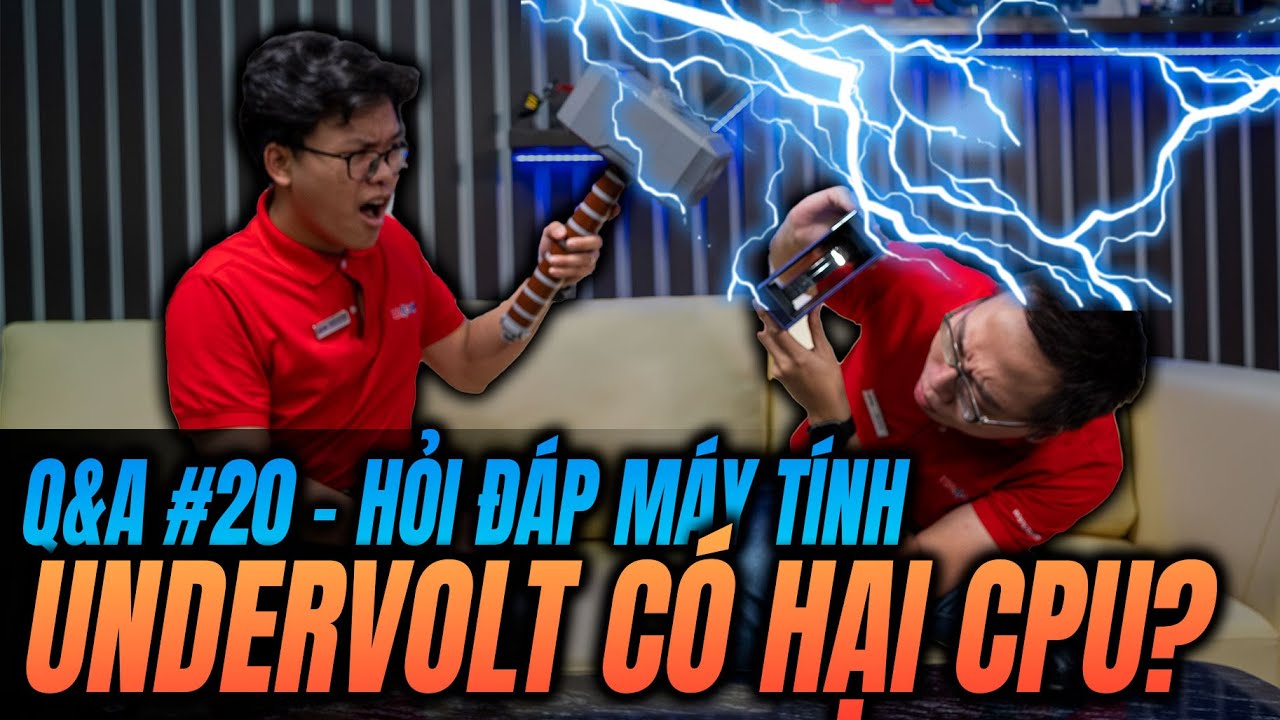 Undervolt Có Hại CPU? Laptop Dùng HDMI Có Bị GIẢM HIệu Năng? | HACOM Q&A #20 - Hỏi Đáp Máy Tính ...