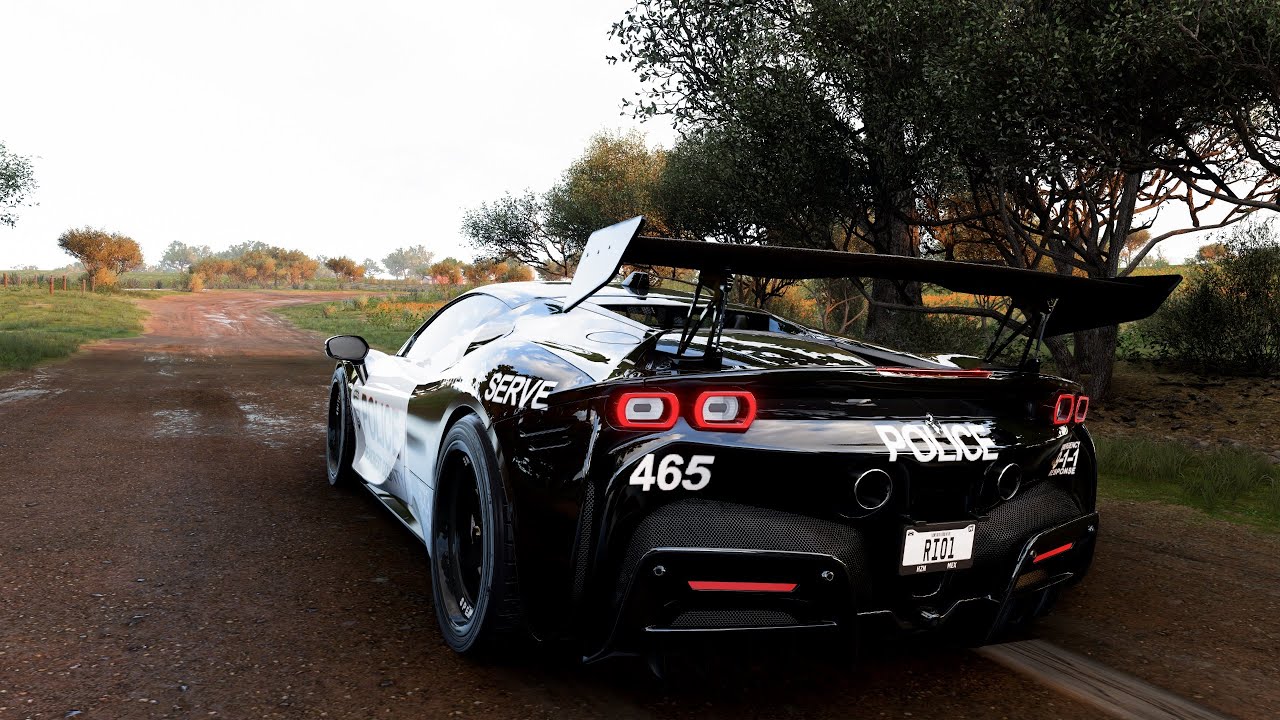 Ferrari SF90 STRADALE (POLICE) 2020 | FORZA HORIZON 5 | 4K60FPS - YouTube