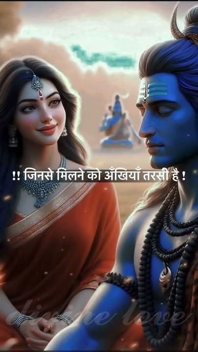 जिनसे मिलने को अँखिया तरसी है Shiv Shivparvati Bholenath Trending