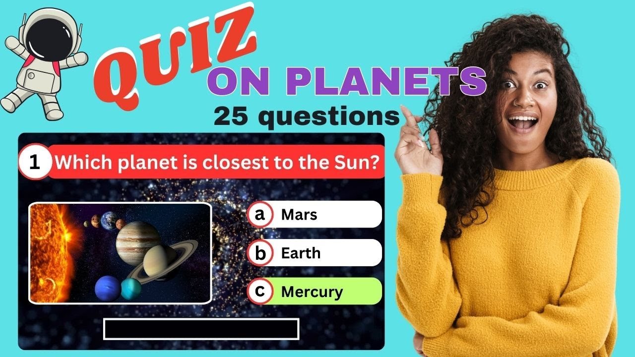 Quiz about planets in our Solar System - YouTube