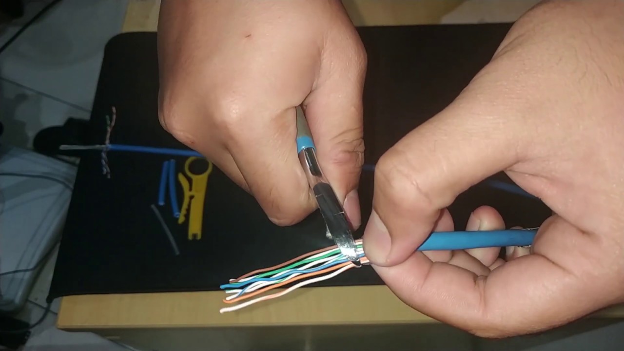 Tutorial Crimping kabel Cat6 | krimping kabel commscope - YouTube