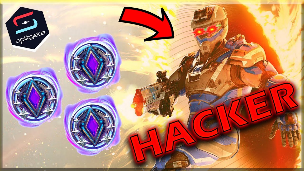 IM HACKING?! | Splitgate Funny Moments - YouTube